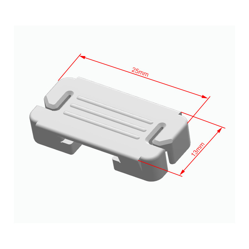 Screw Mount Bracket Set for Pleated Blind – 4 pcs | STOFFTEX